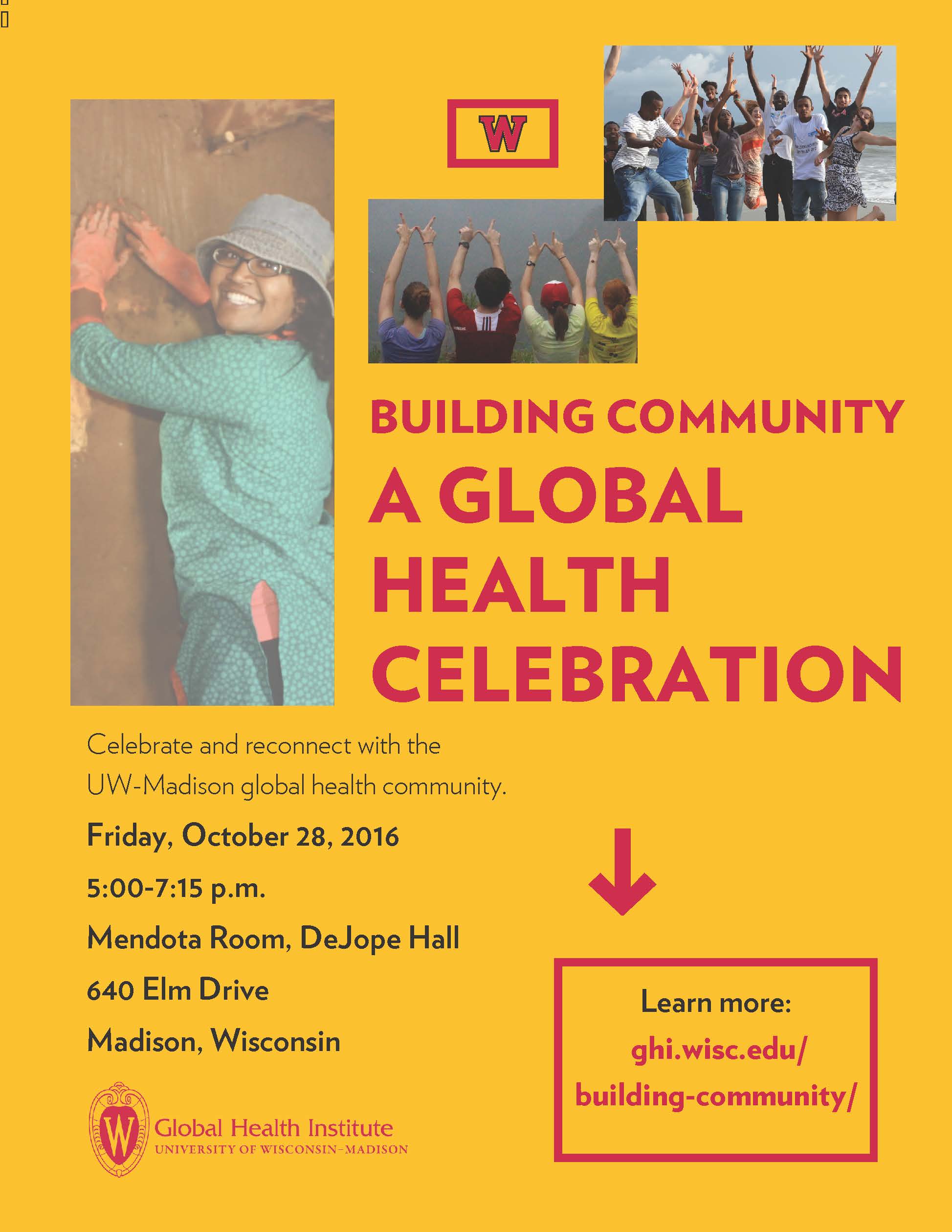 Building Community, a Global Health Celebration – Global Health Institute